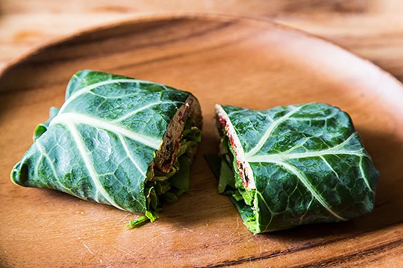 Raw Collard Wraps – SÜPRMARKT